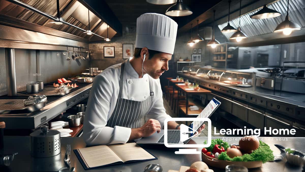 Formation Anglais de la Restauration en ligne - Learning Home